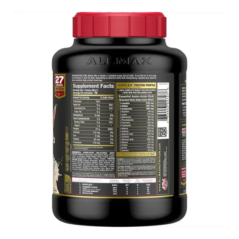 Iso Flex 2.27kg - Allmax Nutrition