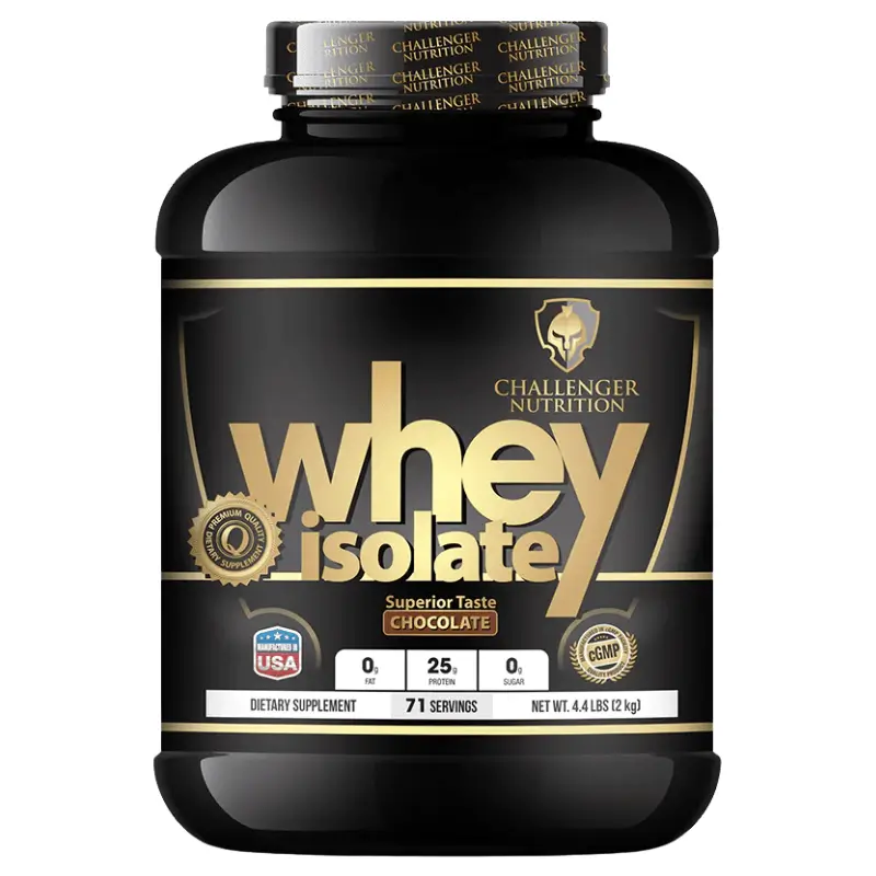 Whey Isolate 2Kg de Challenger Nutrition Meilleurs Prix au Maroc