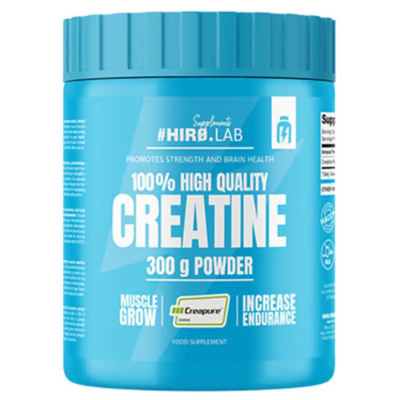 Créatine Creapure 300g Hiro Lab Complément Creapure au Maroc